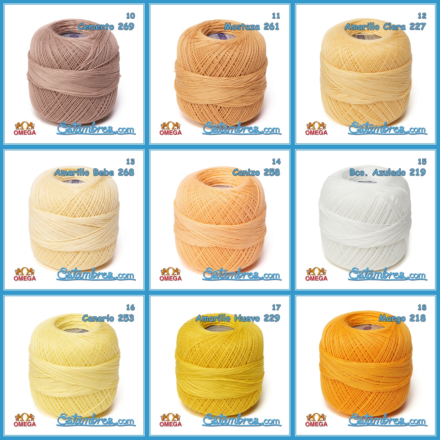 CROCHET OMEGA NO.20 [30grs] - Estambres.com